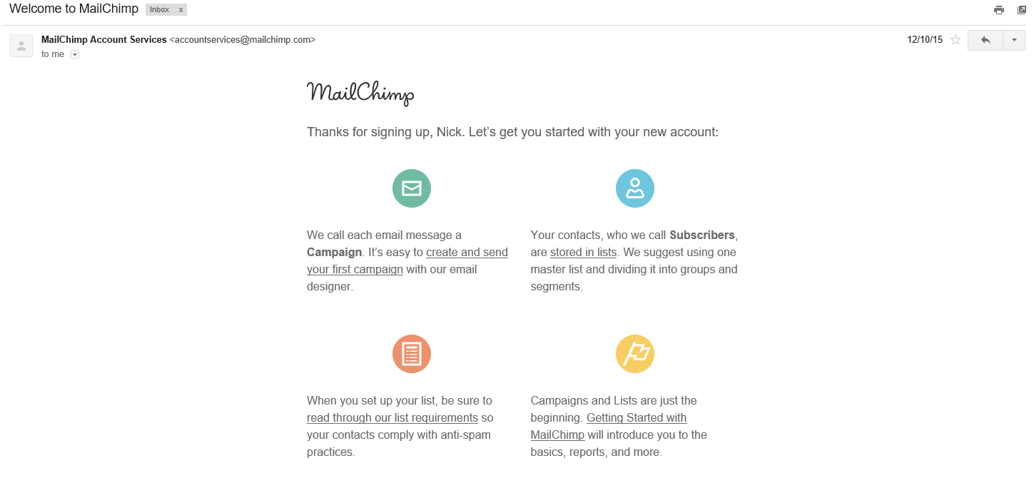 A Spotlight on Email Campaigns: MailChimp - Marketing Blog for ...